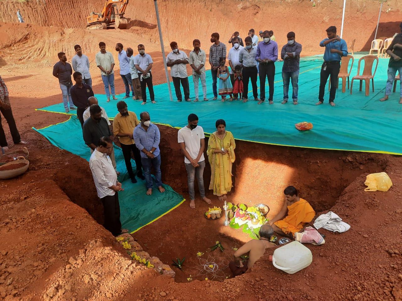 Bhoomi Pooja of NorthernSky Westvalley at Bondel: Affordable Home